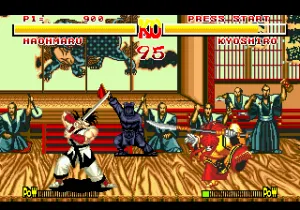 Play Samurai Shodown (USA) Online in your browser