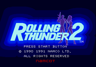 Play Rolling Thunder 2 (Japan) Online in your browser