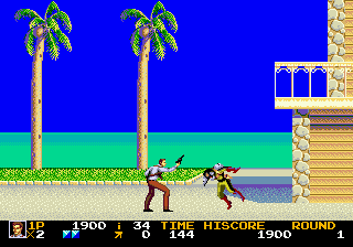 Play Rolling Thunder 2 (Europe) Online in your browser