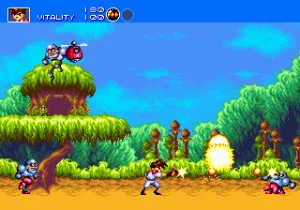 Play Gunstar Heroes (Europe) Online in your browser