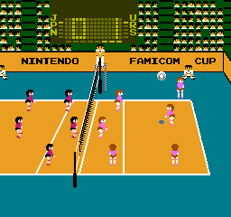 Play Volleyball (Japan) Online in your browser - Retro Games Online